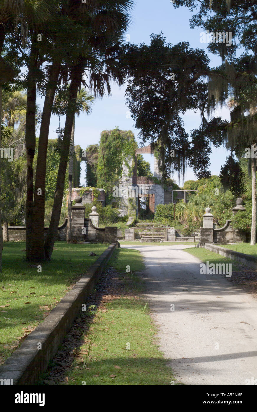 Cumberland Island Dungeness ruins Carnegie mansion Georgia GA hiking ...