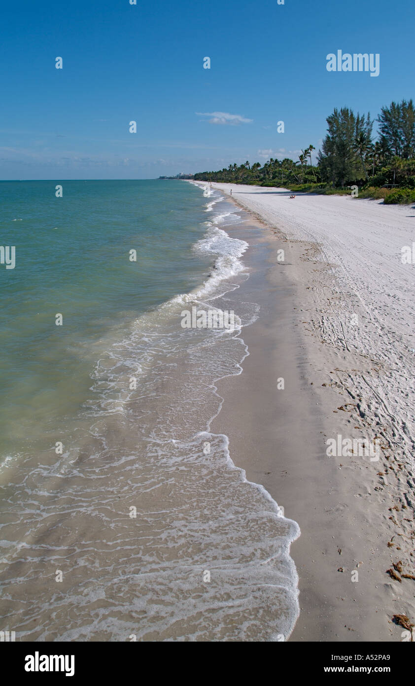 Sunny beach day scene florida hi-res stock photography and images - Alamy