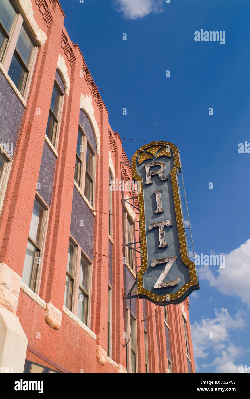 The Ritz Theatre in Old Town Brunswick Georgia was built in 1989 as the ...