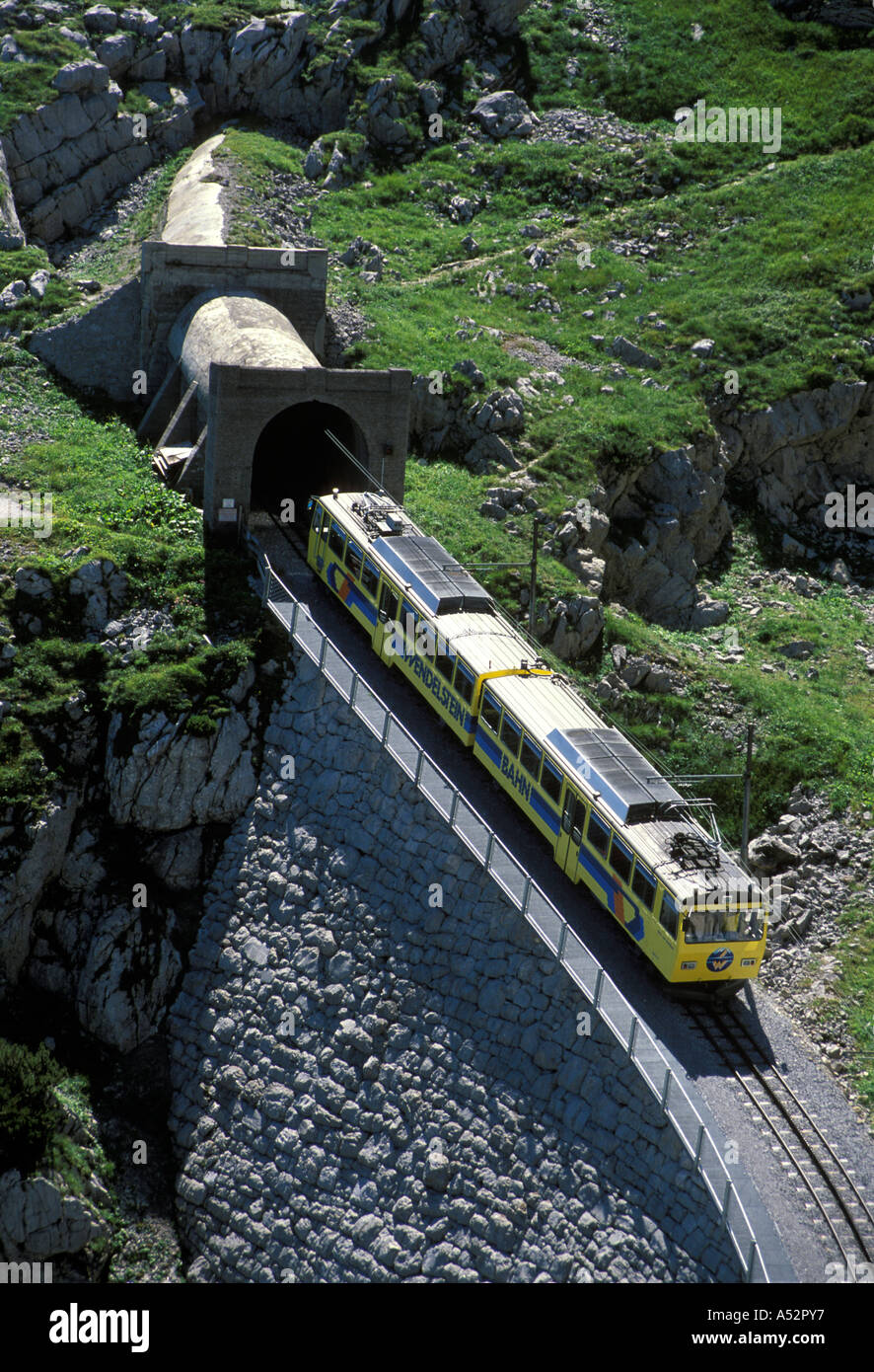 Wendelstein near Bayerischzell Upper Bavaria Germany Wendelstein cog ...