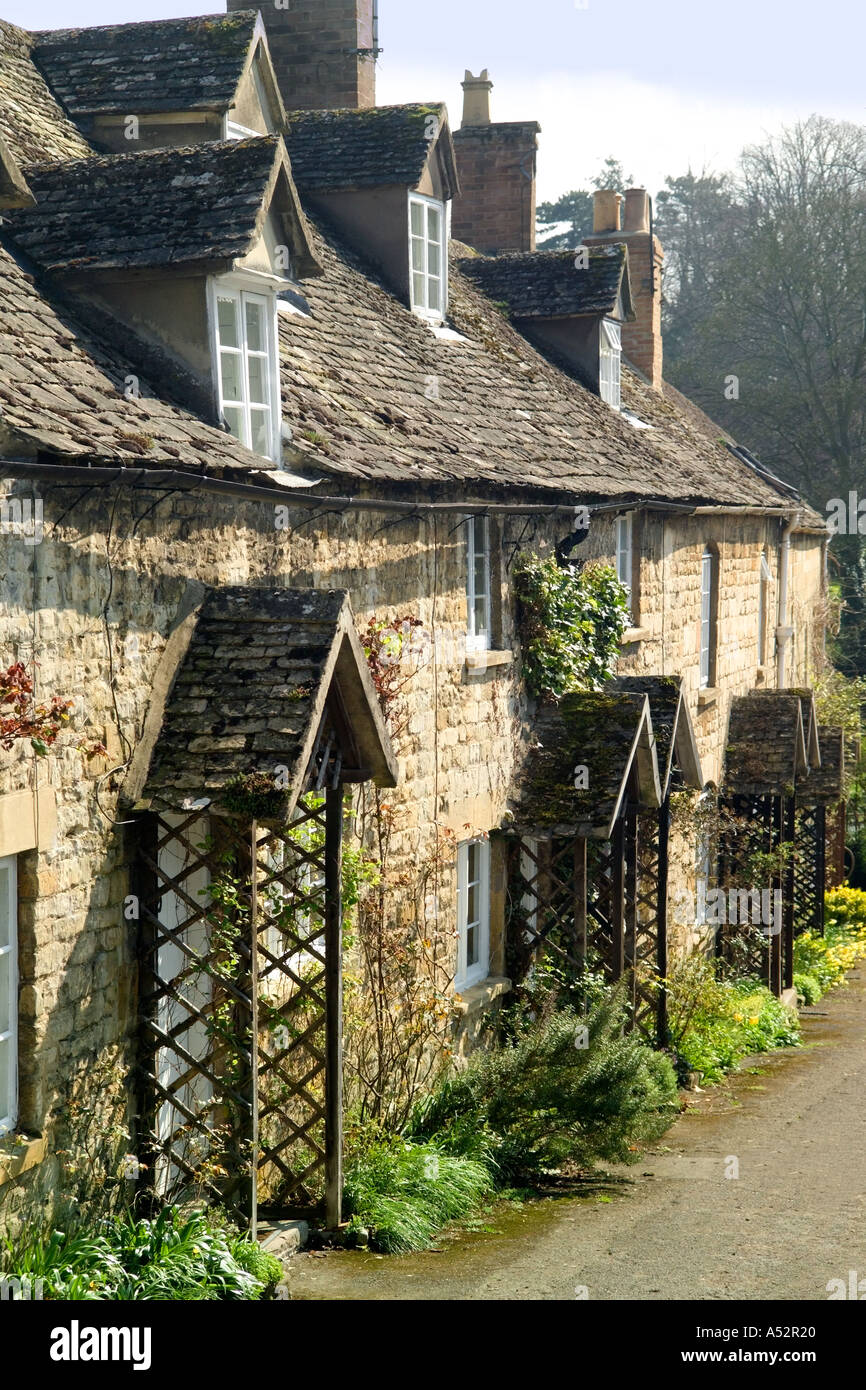 england gloucestershire the cotswolds winchcombe village honey coloured ...