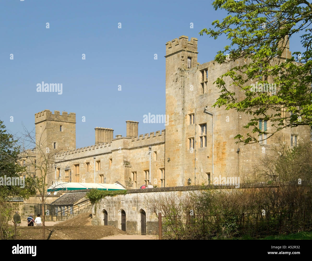 england gloucestershire the cotswolds winchcombe village grounds of ...