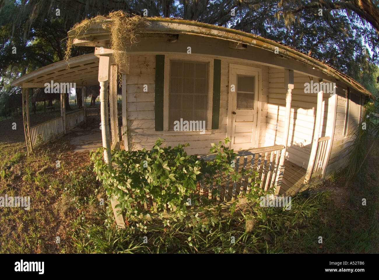 Edna Pearce Lockett Estate Florida Not Main House Stock Photo - Alamy