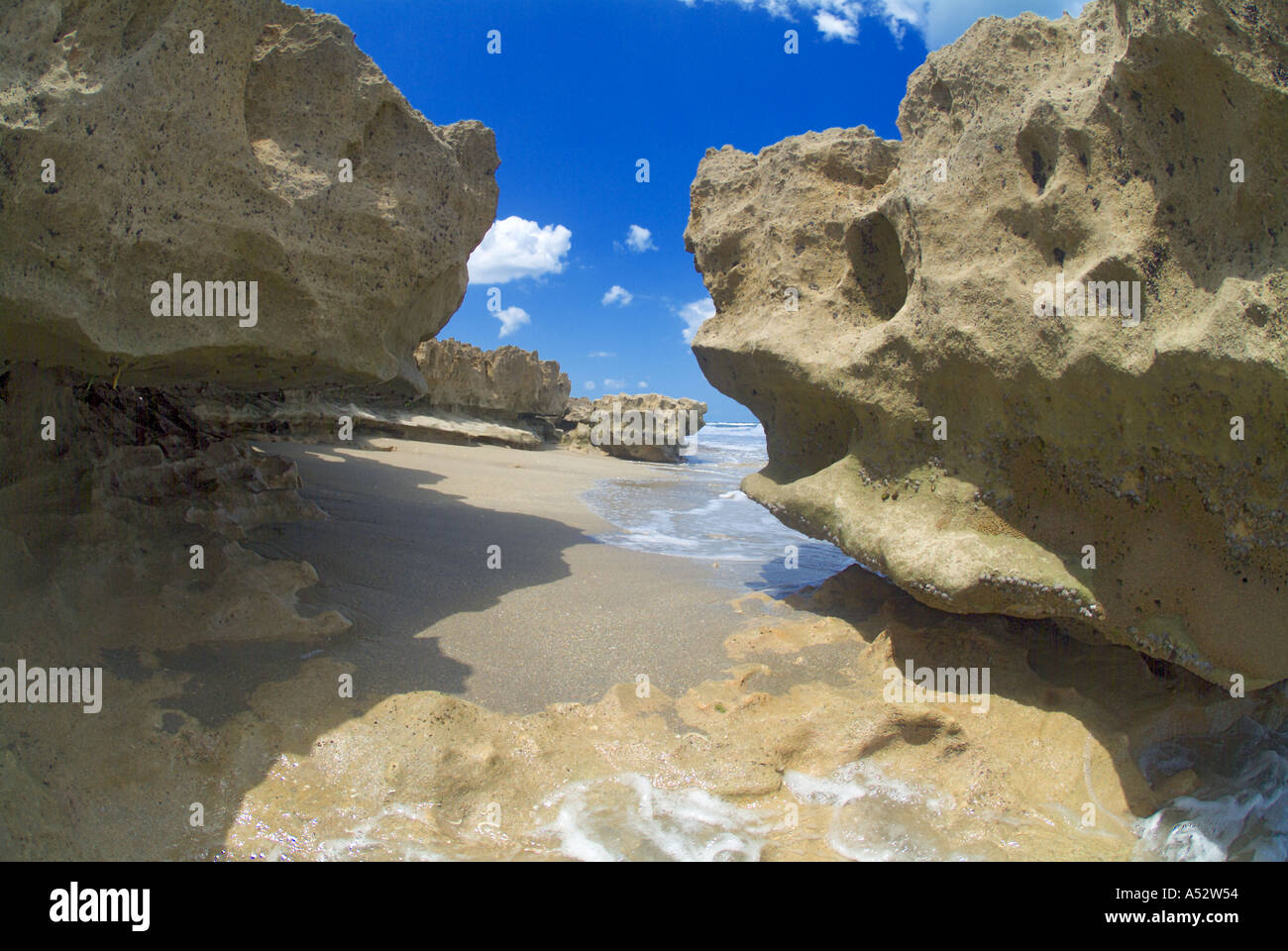 rocky shoreline Hutchinson Island Stuart Near Gilbert s Bar House of ...