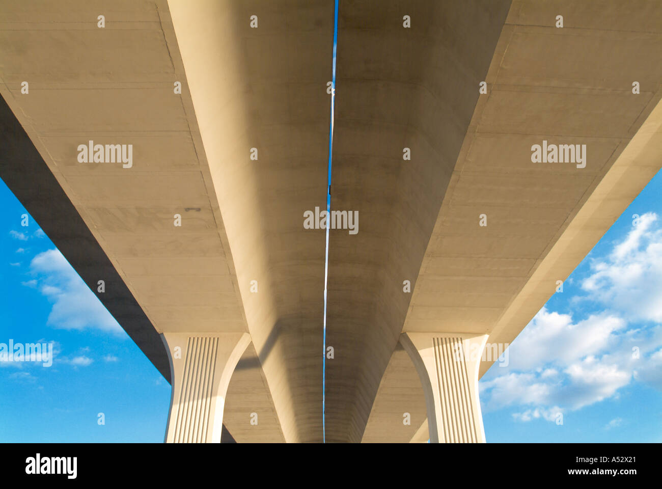 bottom of bridge Roosevelt Bridge Stuart Florida architecture ...