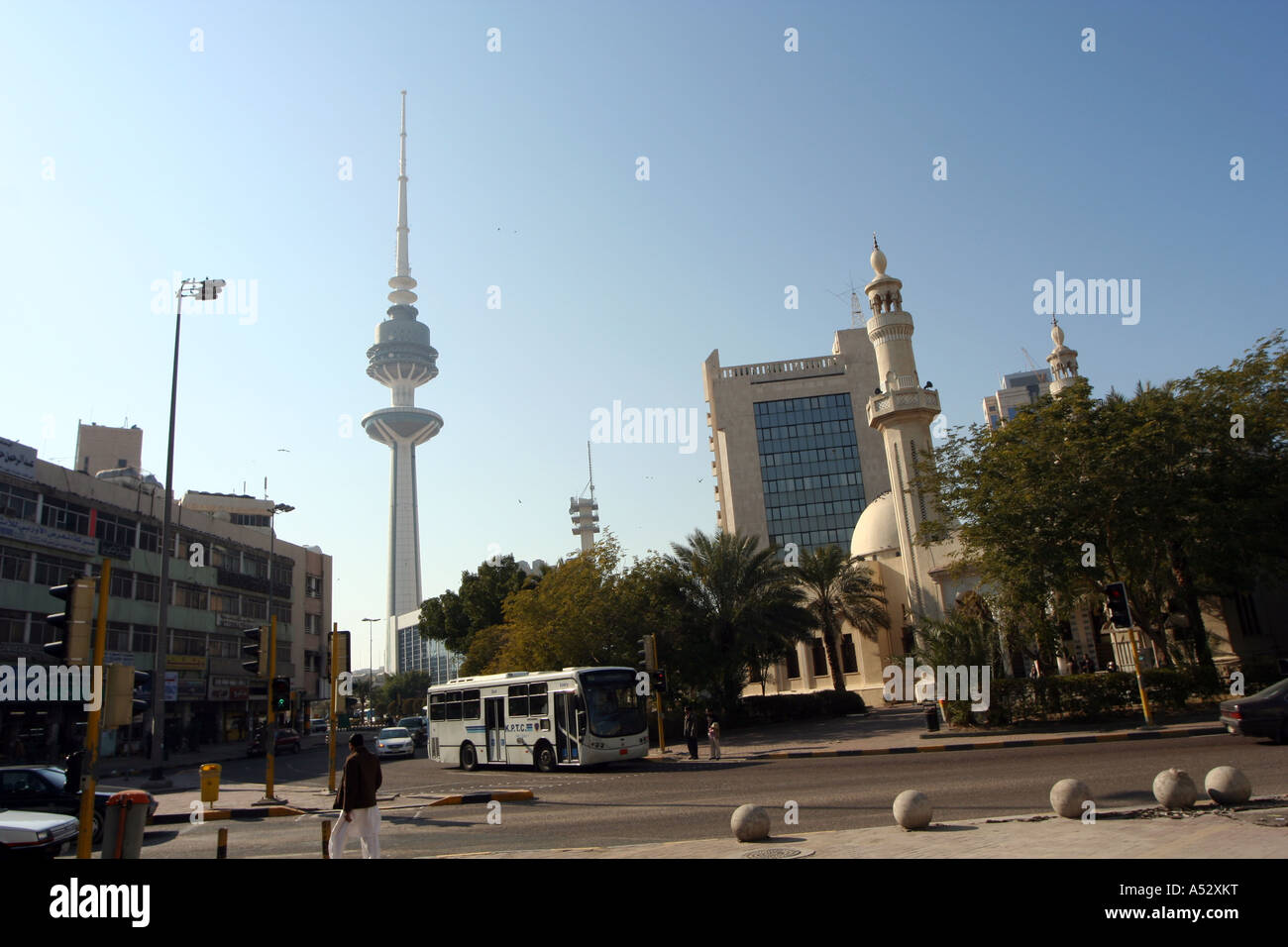 Kuwait city downtown Stock Photo - Alamy