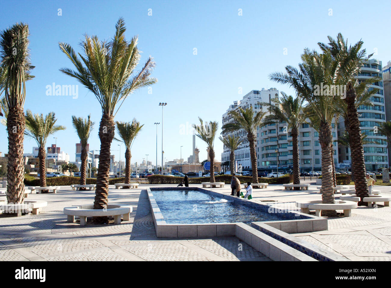 salmiya area in kuwait Stock Photo - Alamy