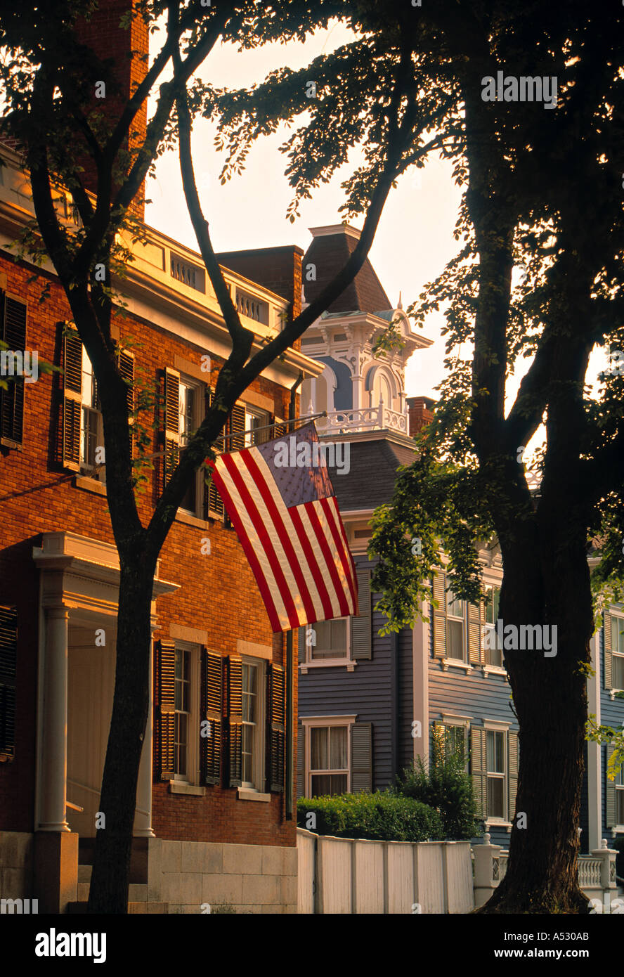 Nantucket town nantucket island massachusetts hi-res stock photography ...