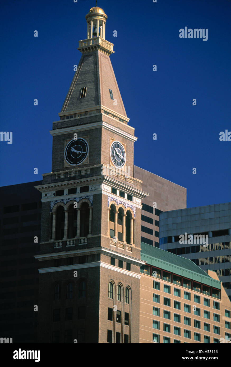 Brooks Tower, Denver, Colorado, USA Stock Photo - Alamy