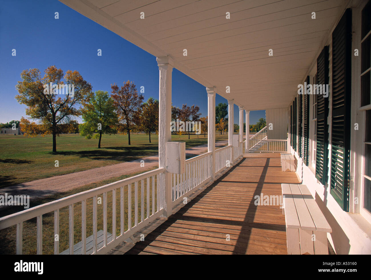 Old West Army Outpost, Laramie, Wyoming, USA Stock Photo - Alamy