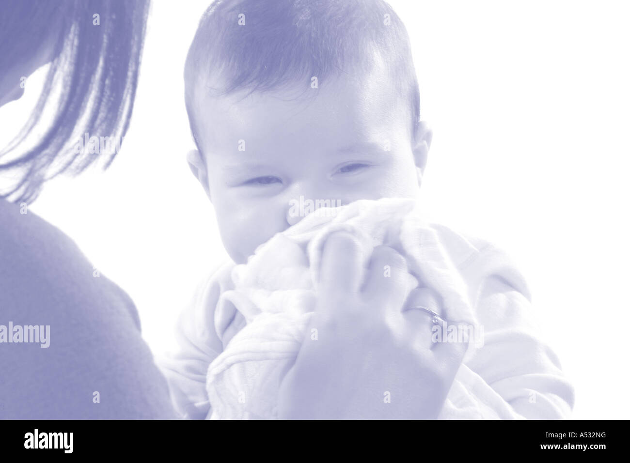 Mother and Baby Models Released Stock Photo - Alamy