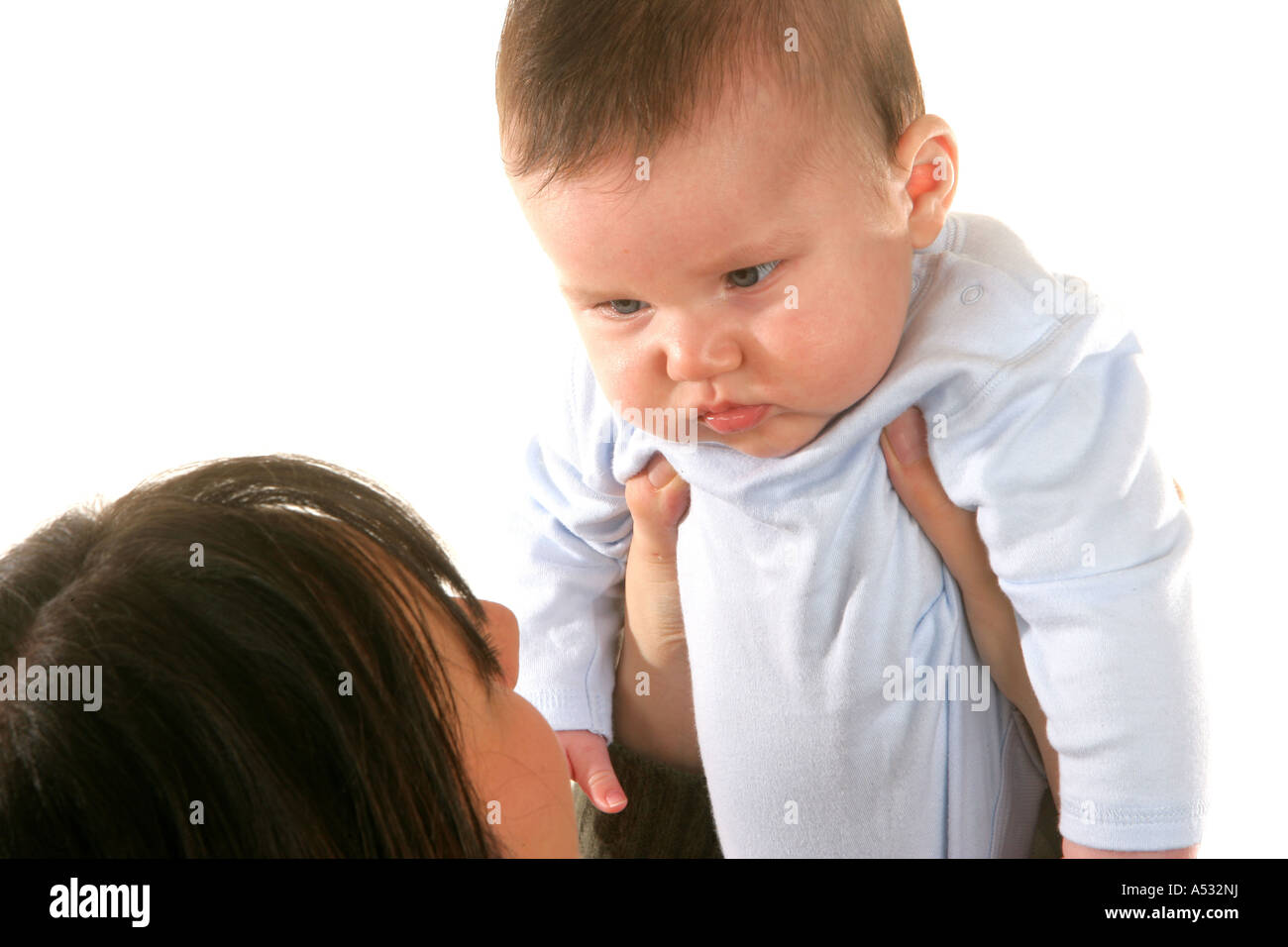 Mother and Baby Models Released Stock Photo - Alamy