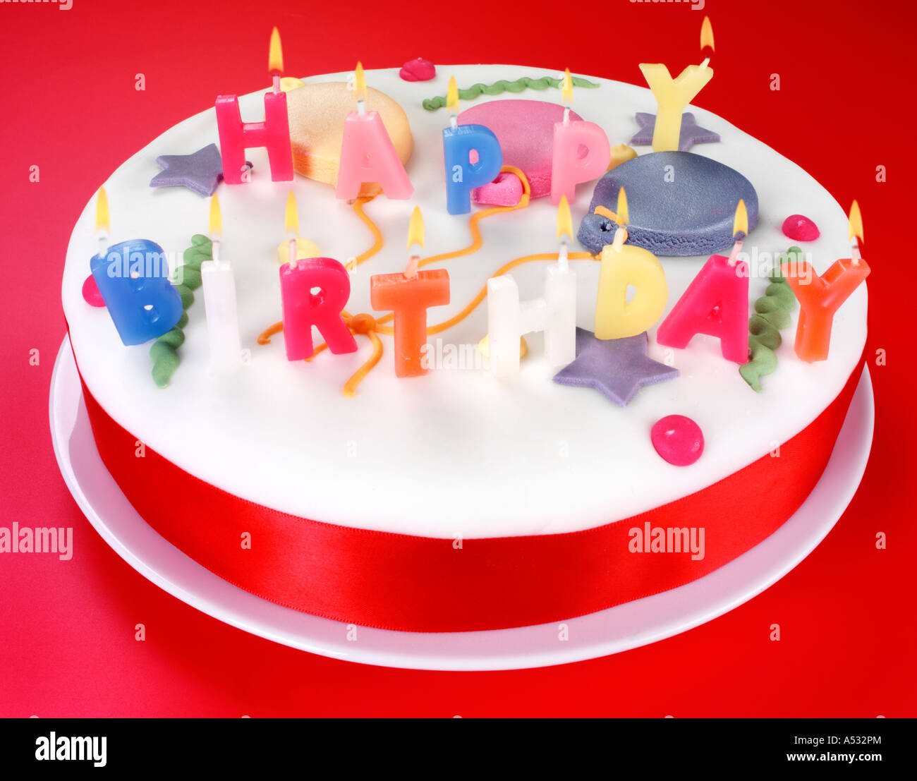 Happy birthday cake hi-res stock photography and images - Alamy