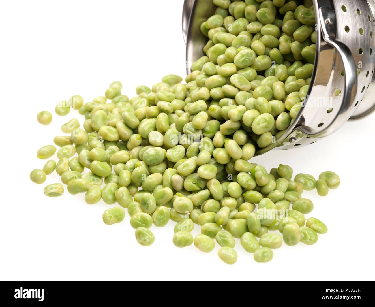 Broad bean beans vegetable vegetables healthy food colander colanders ...