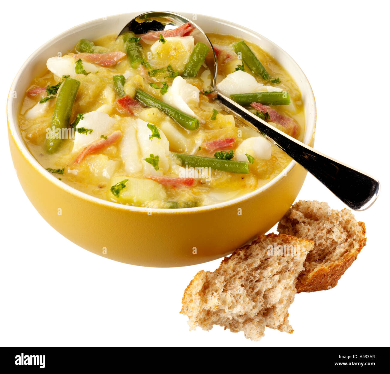 FISH SOUP CUT OUT Stock Photo - Alamy