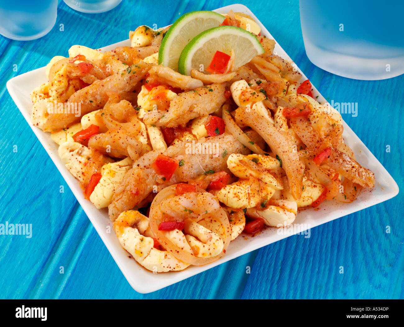 JAMAICAN SALT FISH AND ACKEE Stock Photo - Alamy