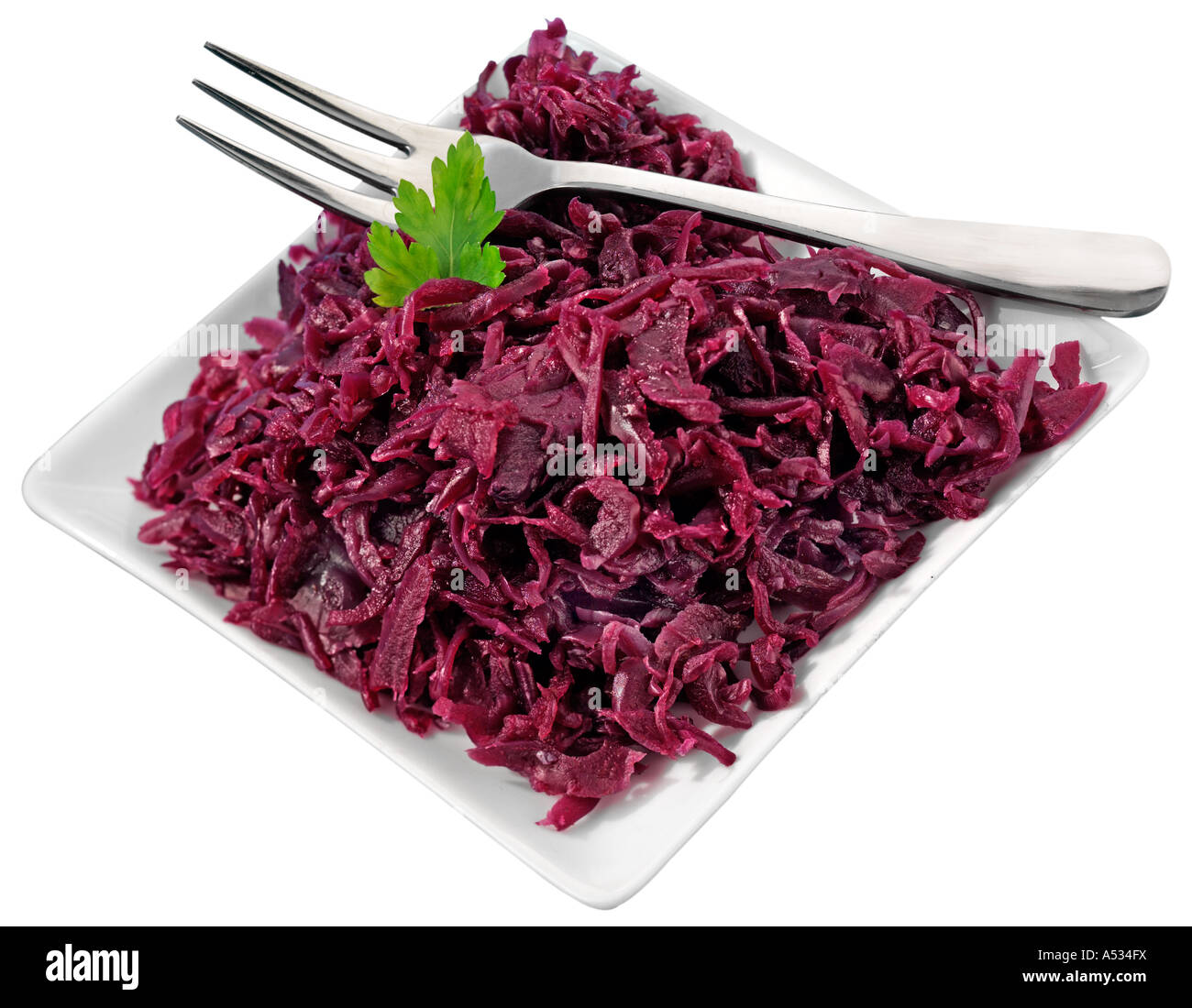 GERMAN ROTKOHL RED CABBAGE CUT OUT Stock Photo - Alamy