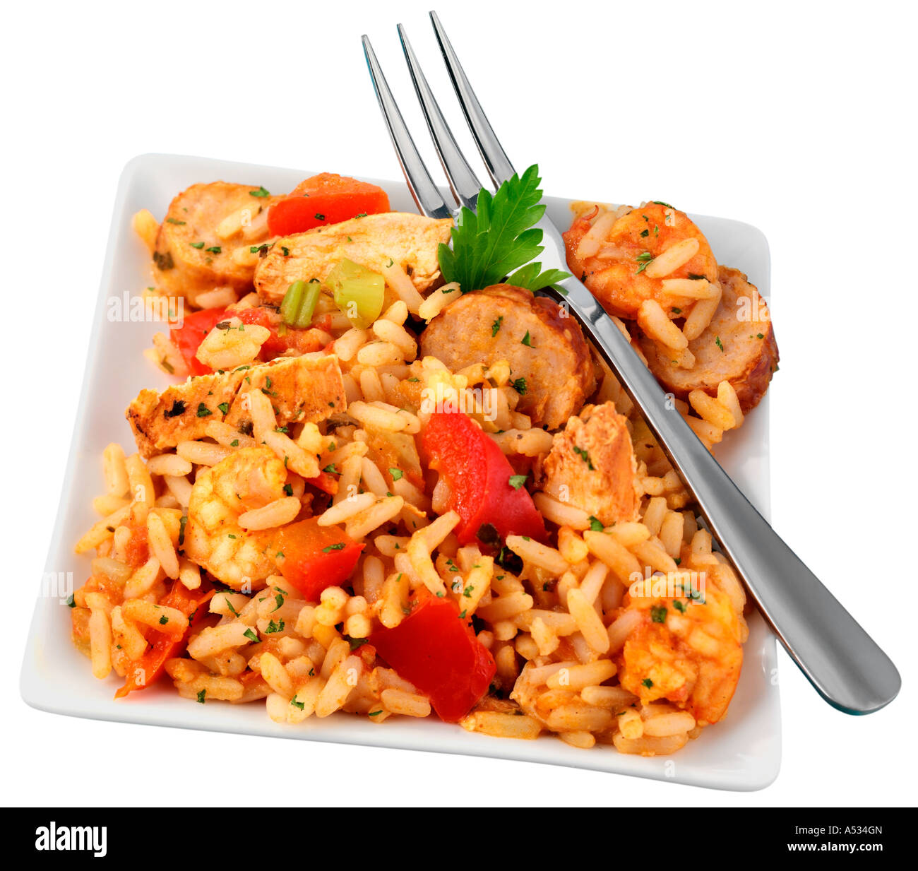 Creole meal Cut Out Stock Images & Pictures - Alamy
