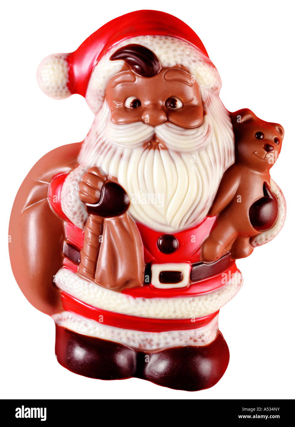 Chocolate santa hi-res stock photography and images - Alamy