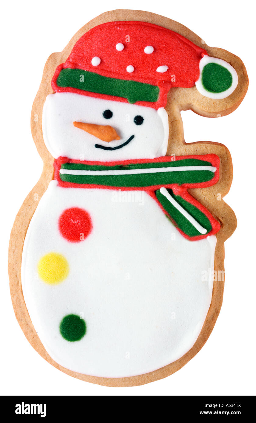 Snowman biscuits hi-res stock photography and images - Alamy