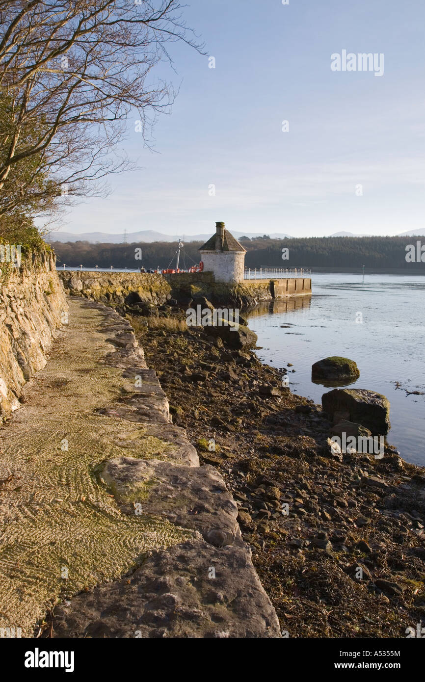 Llanfairpwllgwyngyll isle of anglesey north wales uk hi-res stock ...