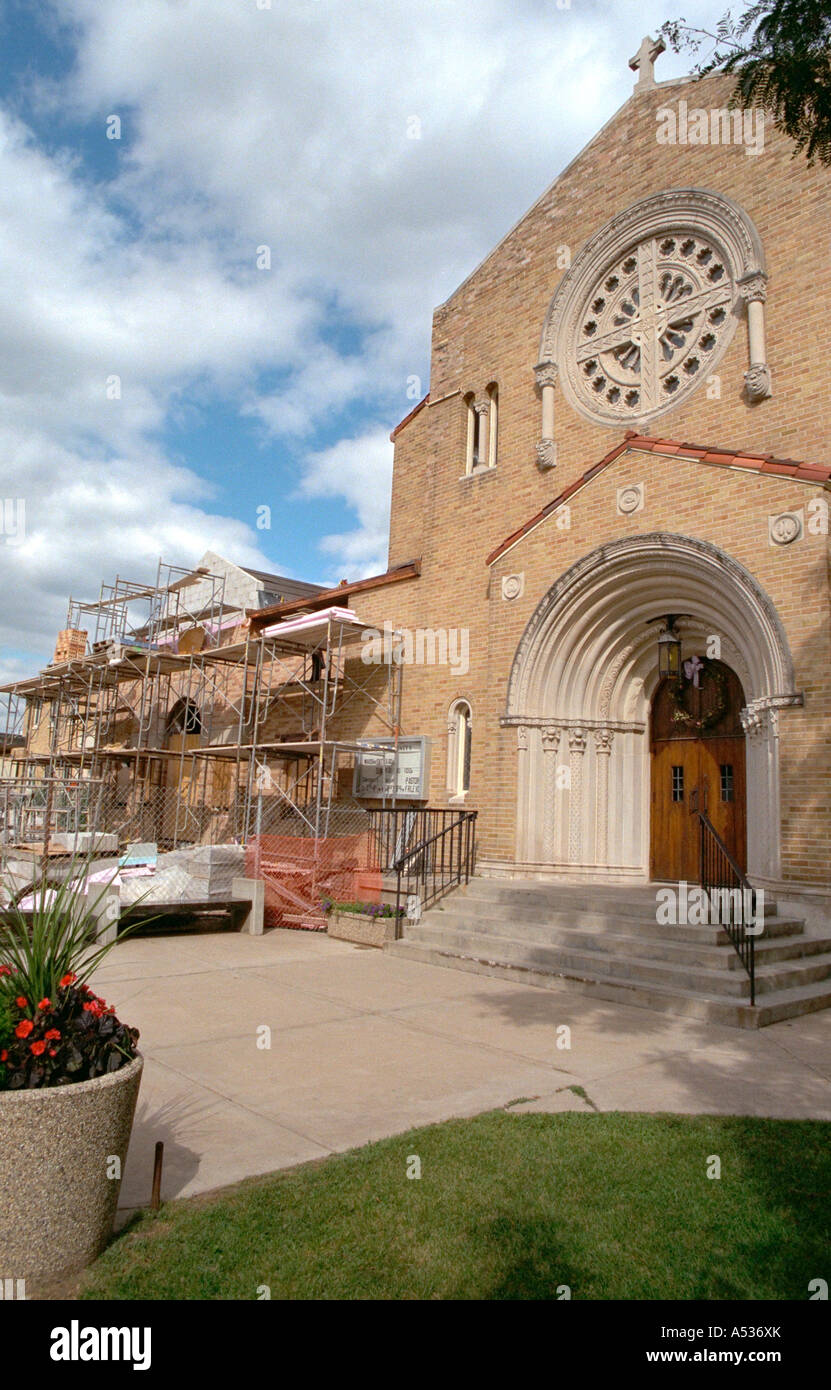 Holy Trinity Catholic Church construction in progress. St Paul ...