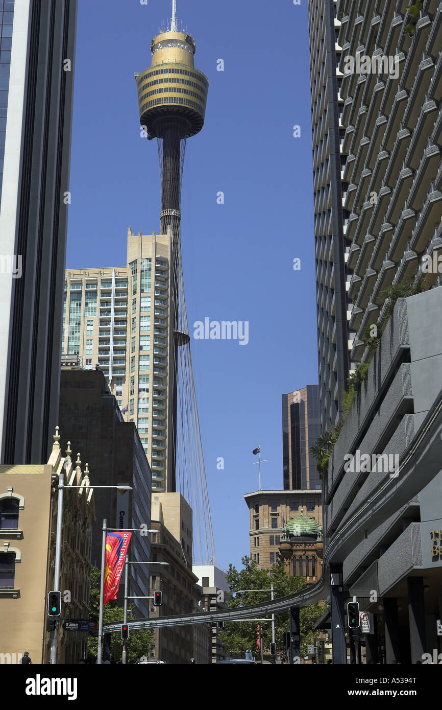 Sydney Centre Point Tower Stock Photo - Alamy