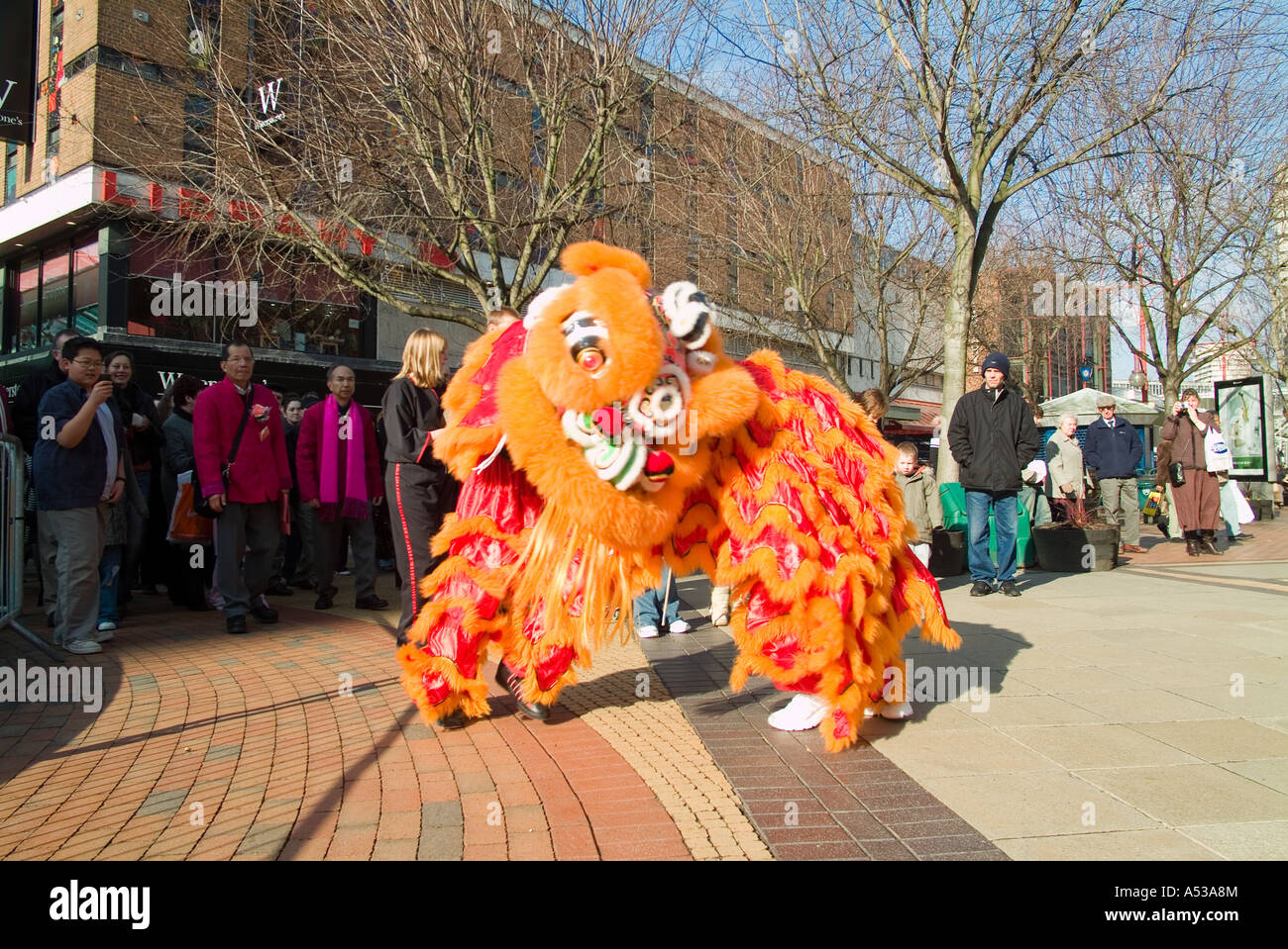 Dragon in chinese new year celebrations Stock Photo - Alamy