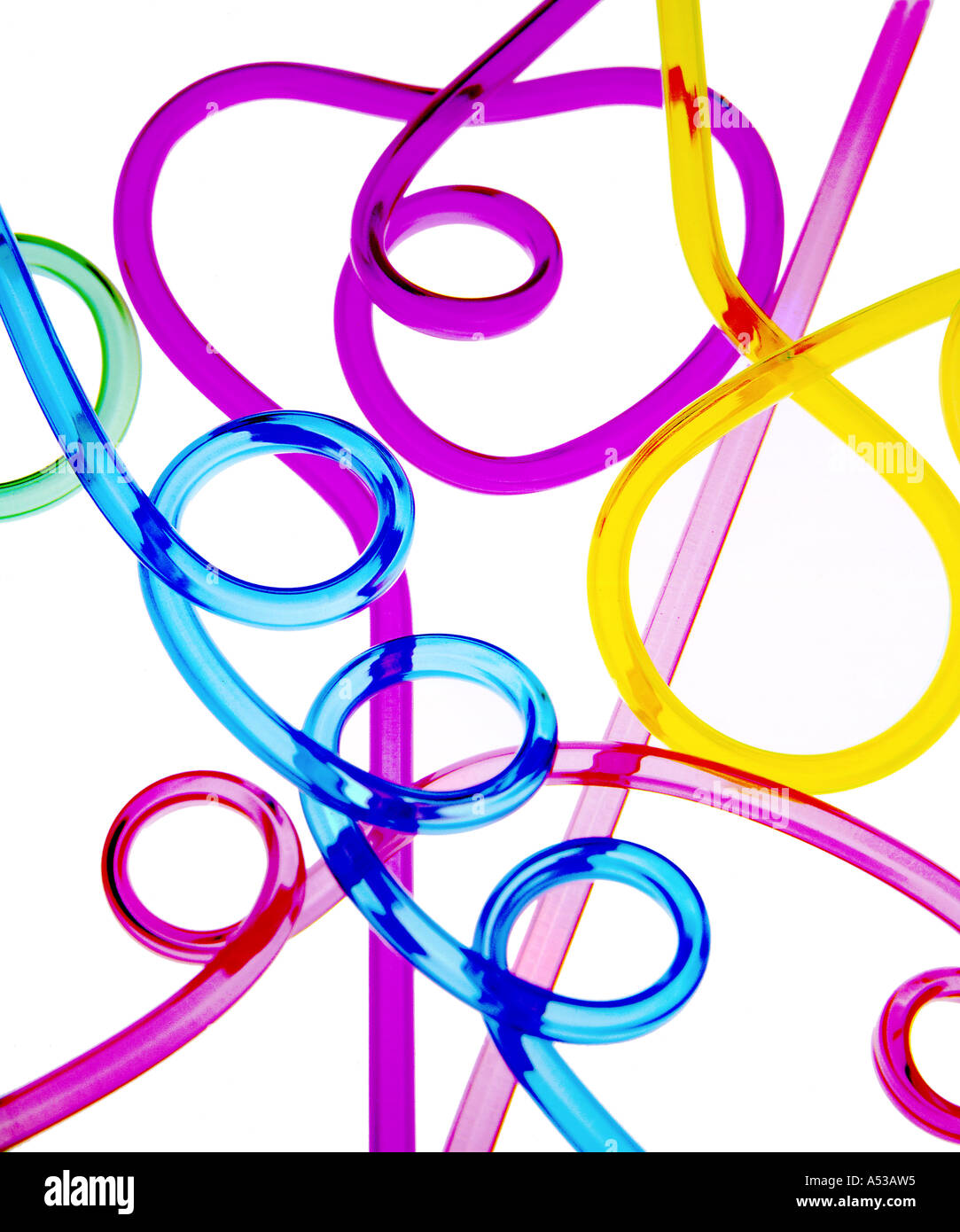 Curly straws hi-res stock photography and images - Alamy