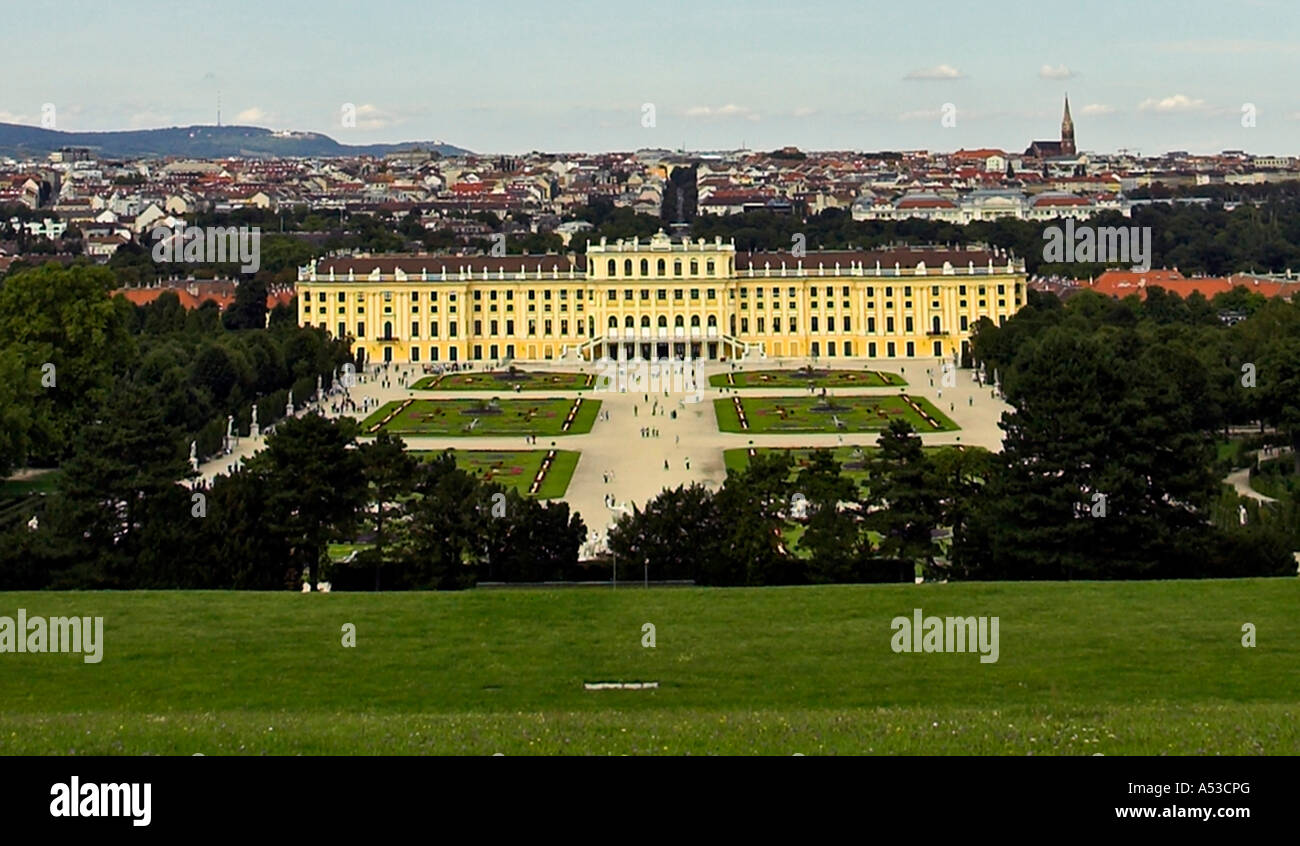 Schloss Schönbrunn Wien Österreich Schönbrunn Palace Austria Austria ...