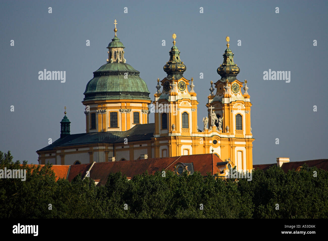 Kloster Melk Oesterreich monastery Melk Austria Stock Photo - Alamy