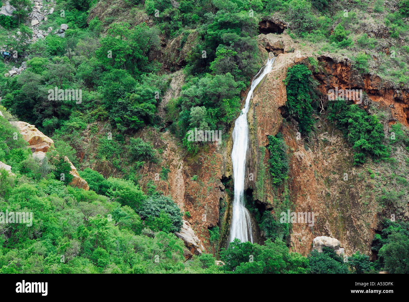 Tofa Waterfall in Drakensberg mountains of Limpopo Province, South ...