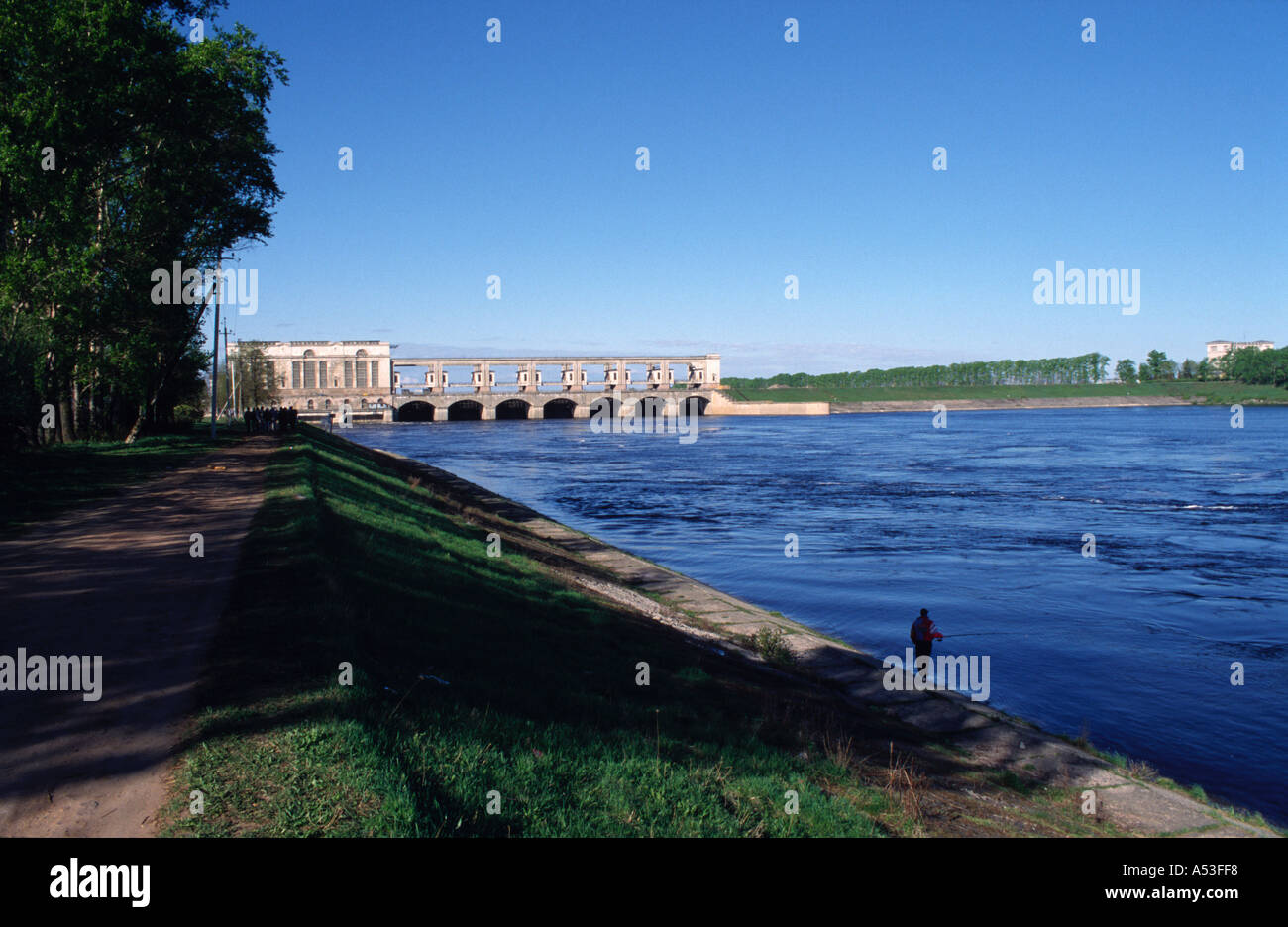 Volga river power station hi-res stock photography and images - Alamy