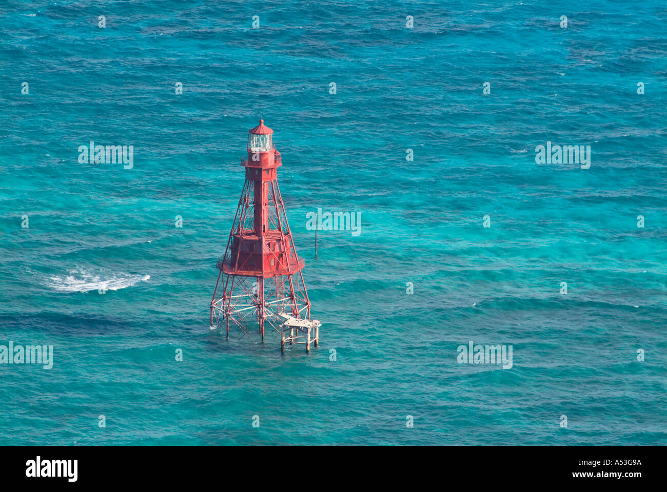 American Shoal Lighthouse completed in 1880 Florida Keys lighthouses ...