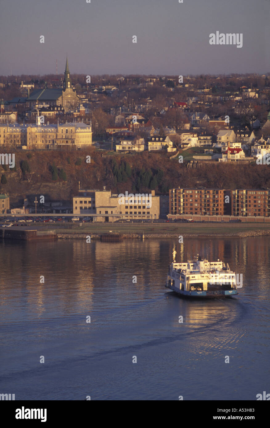 Quebec city waterfront canada hi-res stock photography and images - Alamy