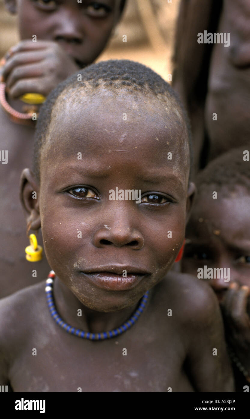 Painet ha0871 6112 south sudan boy lolim toposa village narus country ...