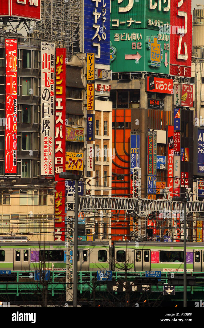 toyko japan travel train subway underground advertising landscape busy ...