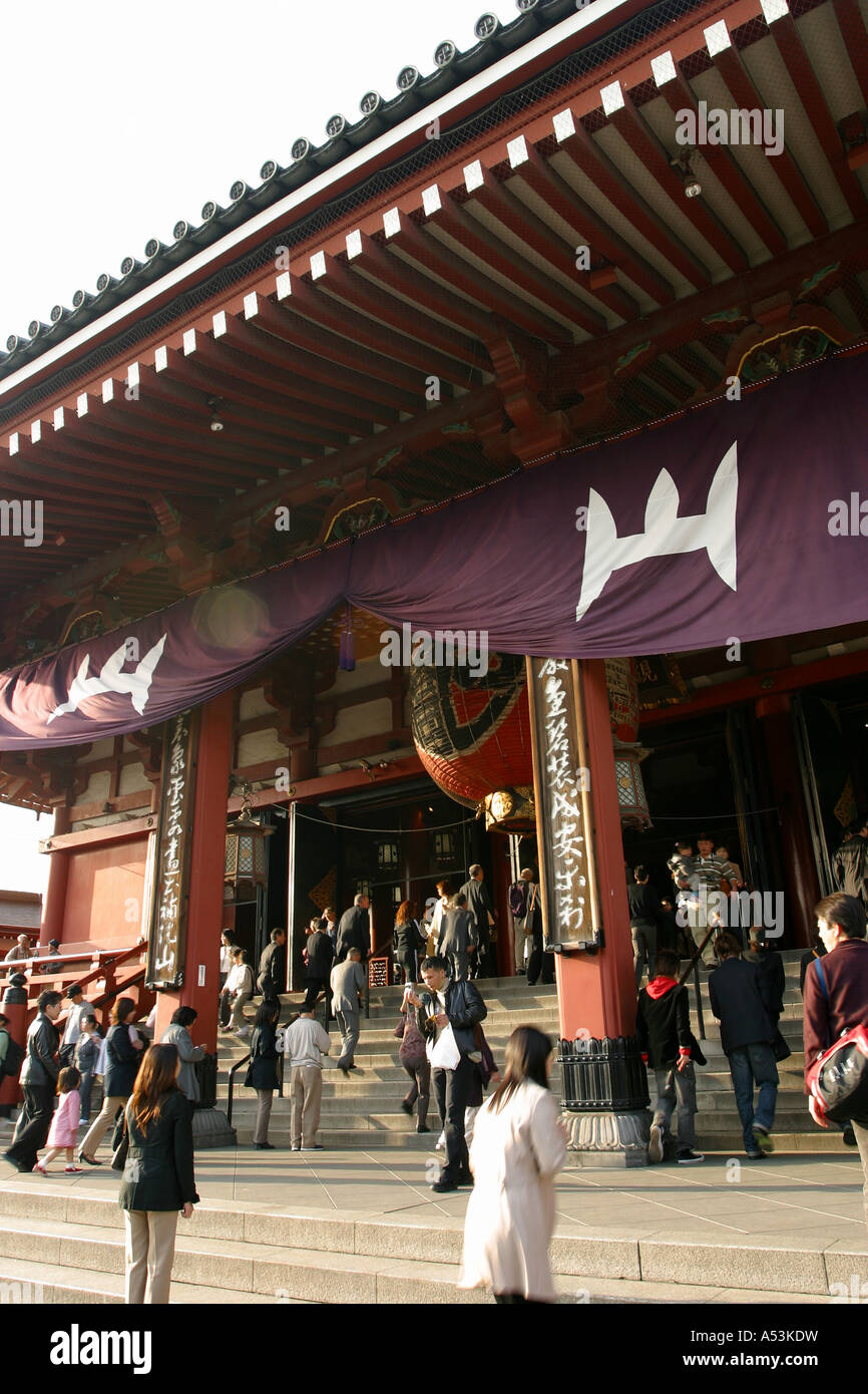 Tokyo Japan travel Japan traditional temple Lantern Pray Prayer Cherry ...