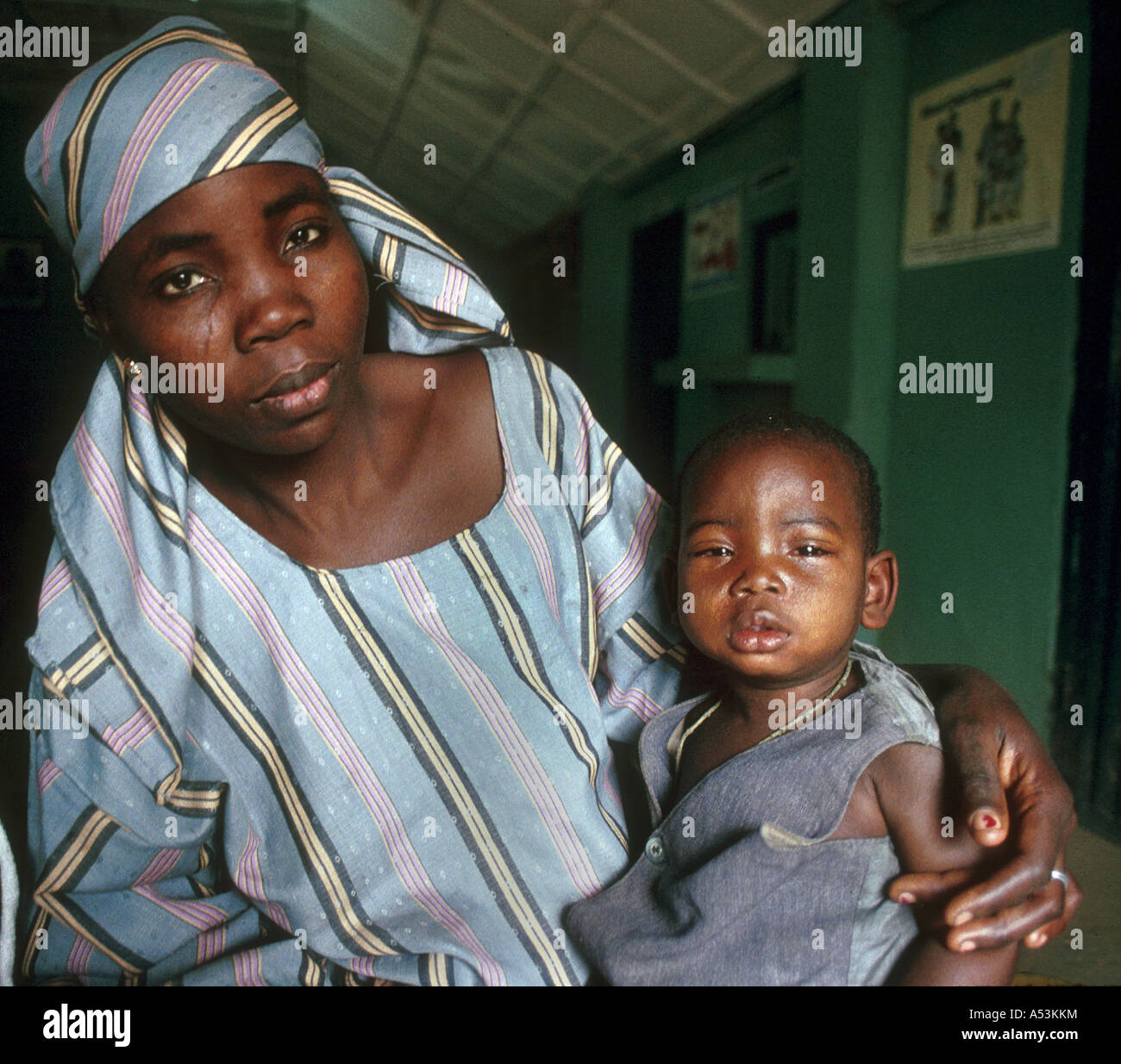 Painet ha1554 3127 nigeria mother child kano country developing nation ...