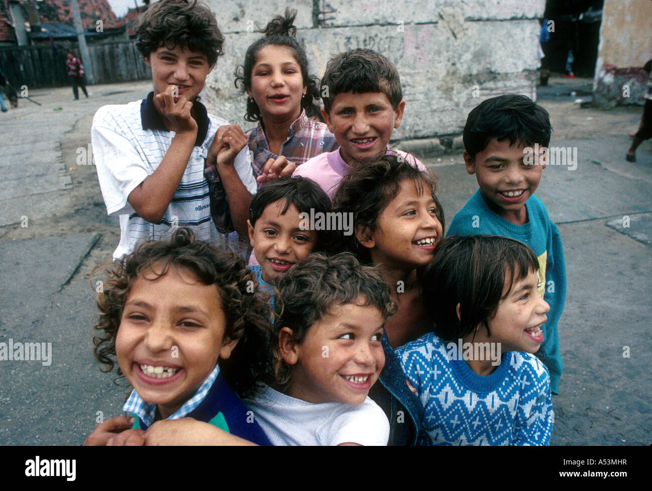 Painet ha1640 3319 slovakia gypsy children senec country developing ...