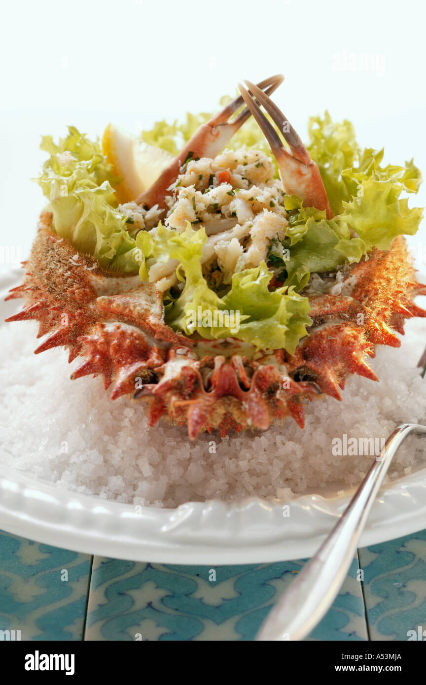Spider crab recipe hi-res stock photography and images - Alamy