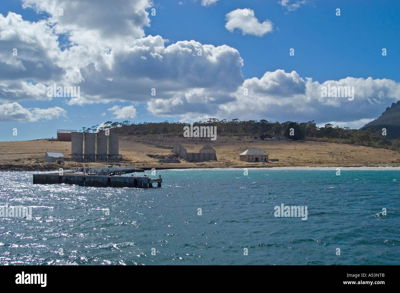 Settlement of Darlington Maria Island Nationalpark Tasmania Australia ...