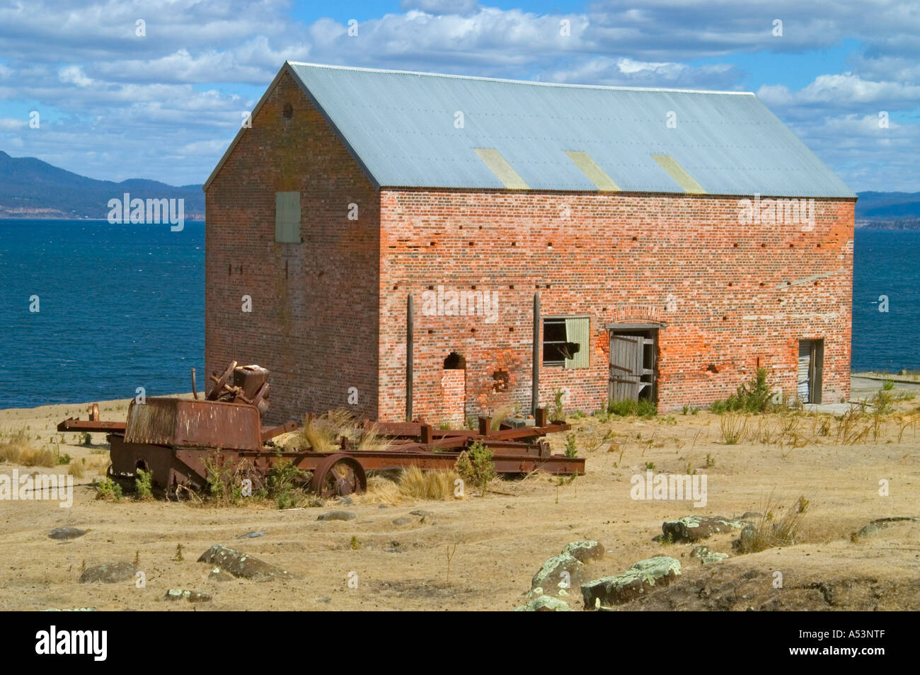 Settlement of Darlington Maria Island Nationalpark Tasmania Australia ...