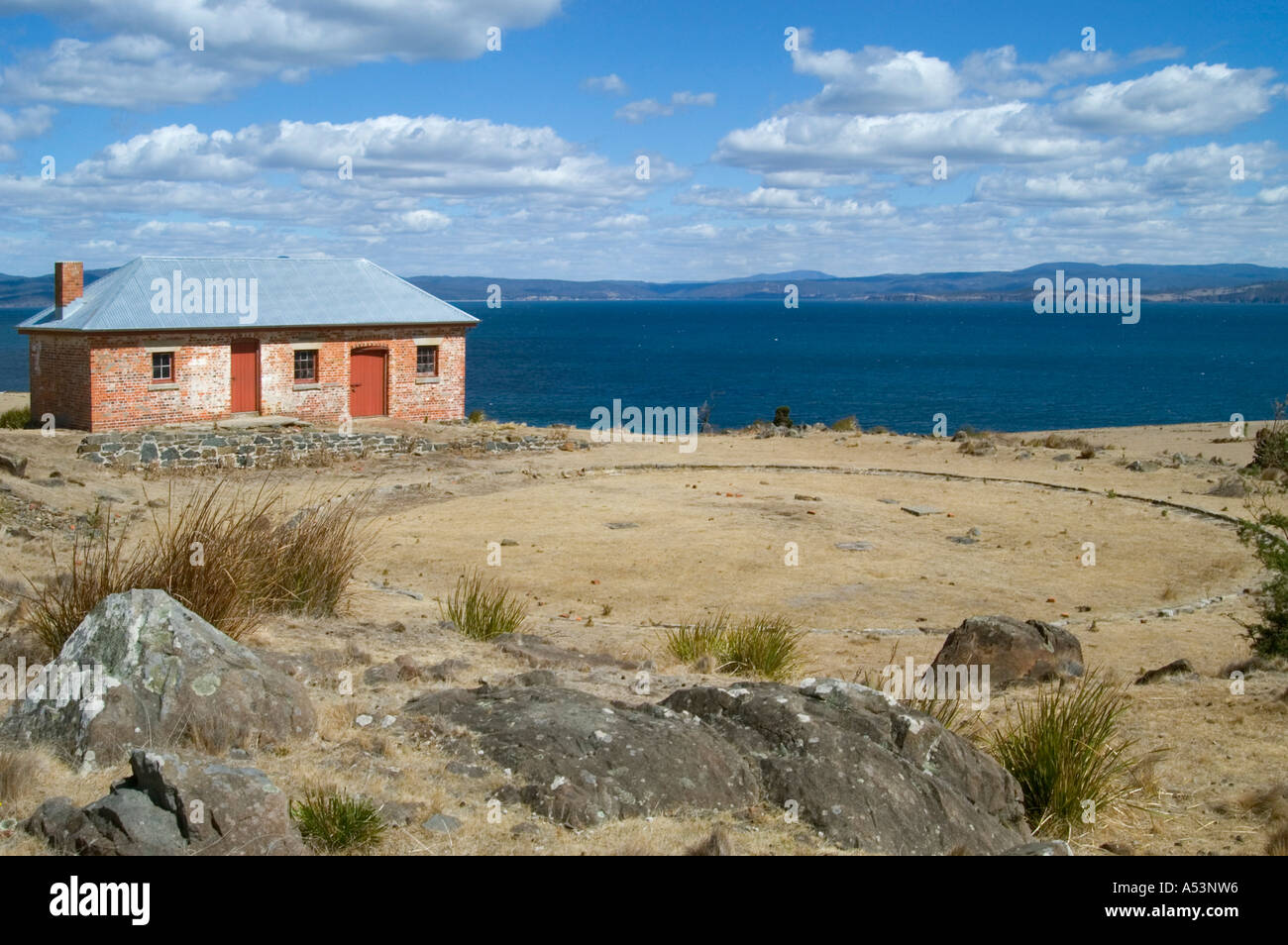 Settlement of Darlington Maria Island Nationalpark Tasmania Australia ...