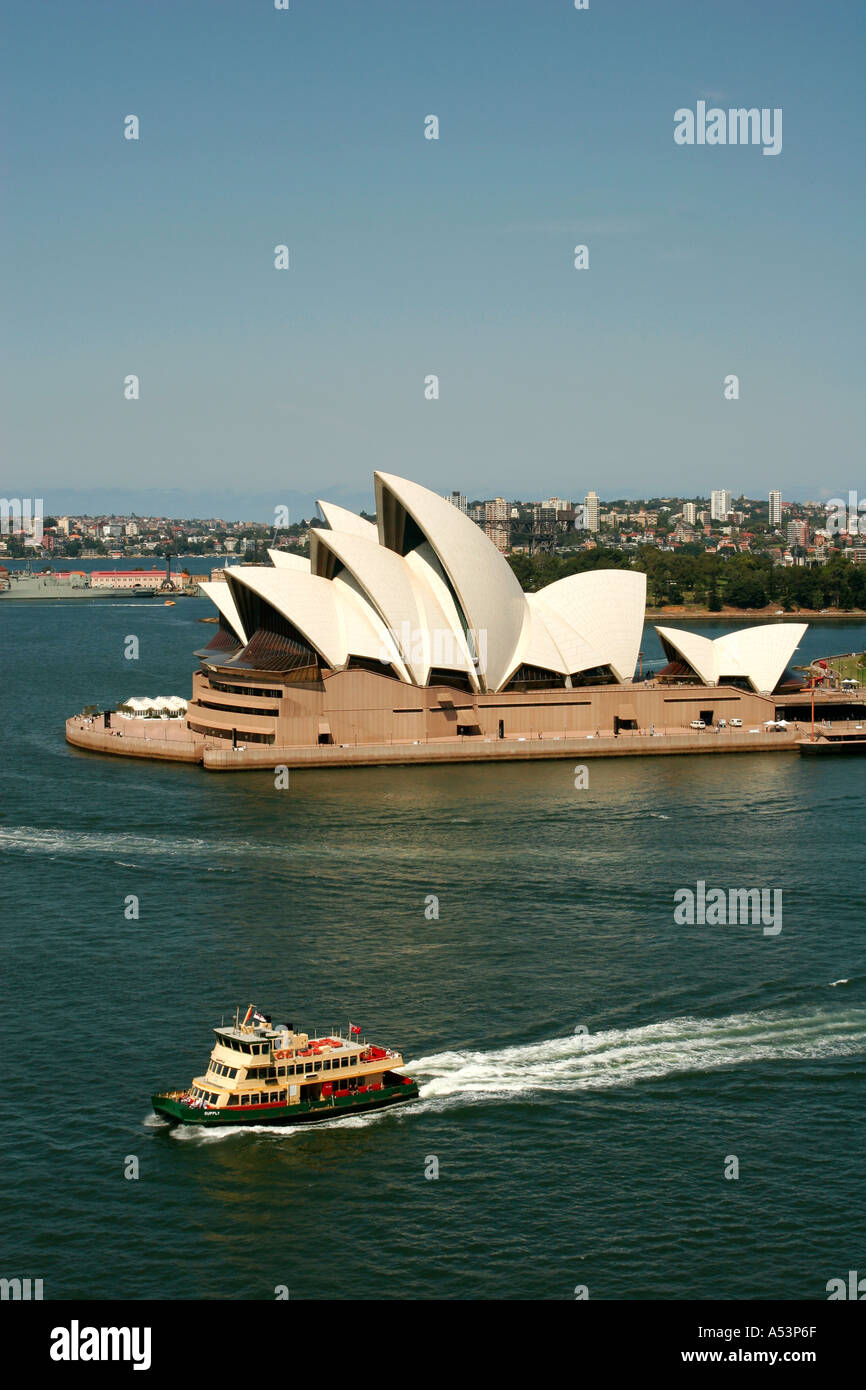 Sydney opera house and harbour harbor in australia Stock Photo - Alamy