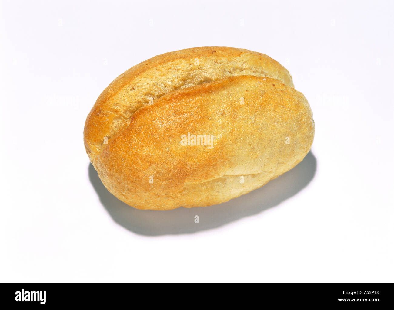 A Single Bread Roll Stock Photo - Alamy