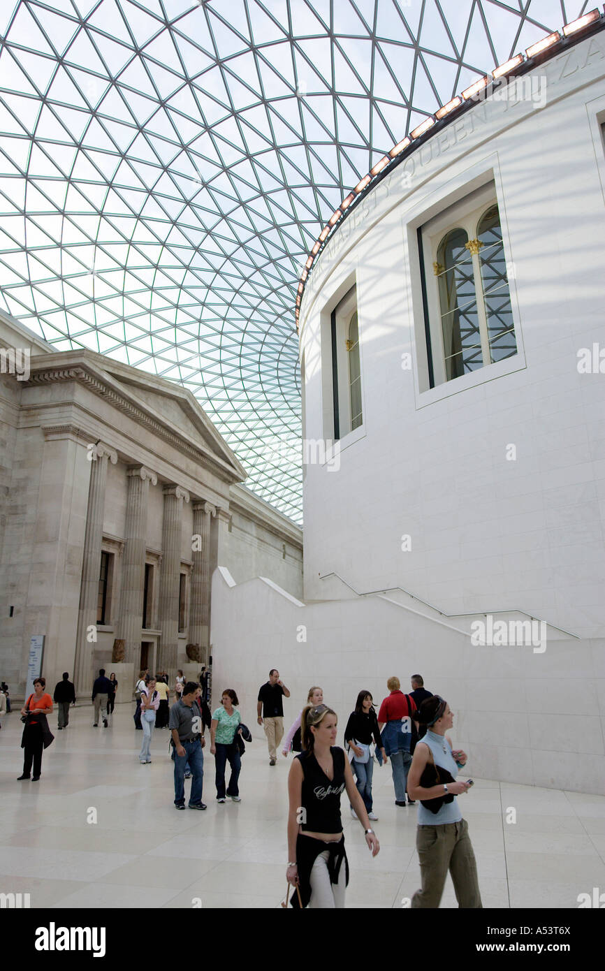 The British Museum interior, London, Great Britain Stock Photo - Alamy