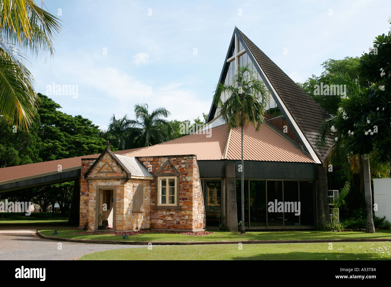 Christ Church cathedral in Darwin Northern territory Australia Stock ...
