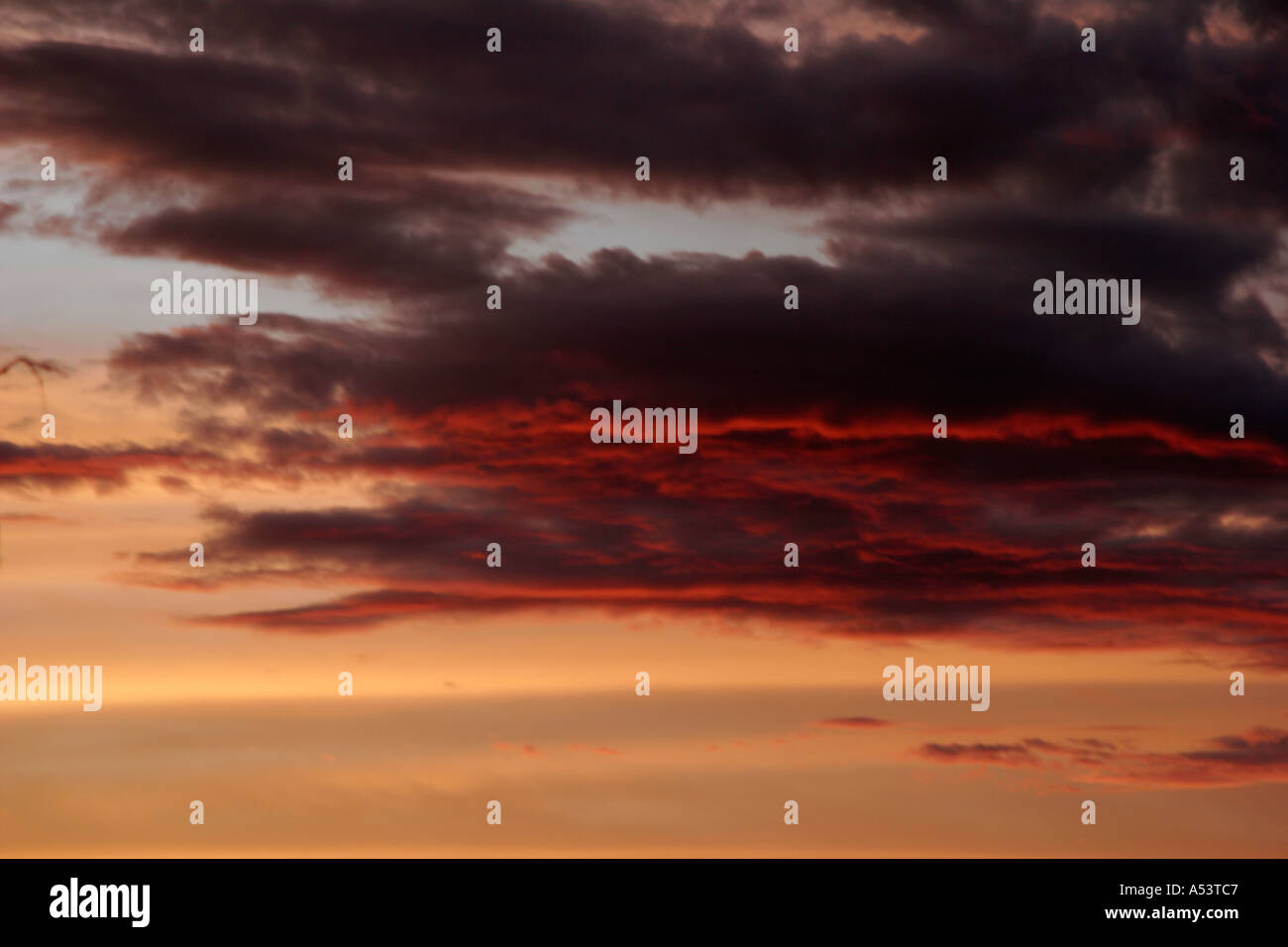 sunset in australia Stock Photo - Alamy