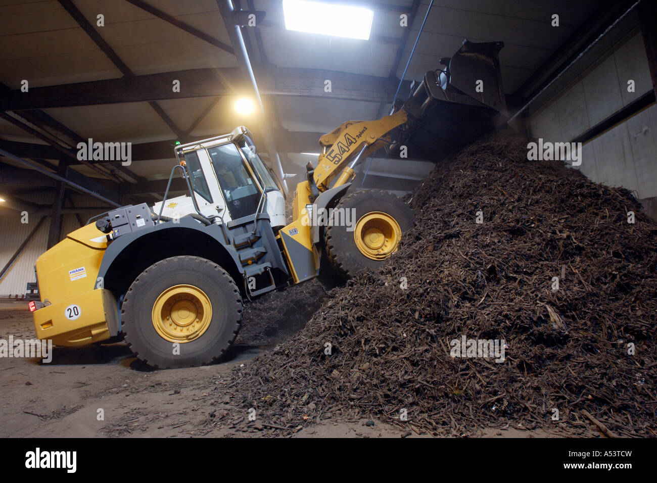A composting plant in Mechernich, Germany Stock Photo - Alamy